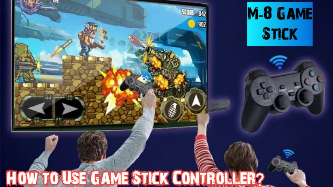 How to use PS2 and Game Stick Controllers|| Information 4 U - YouTube