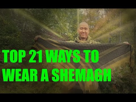 TOP 21 WAYS TO WEAR A SHEMAGH