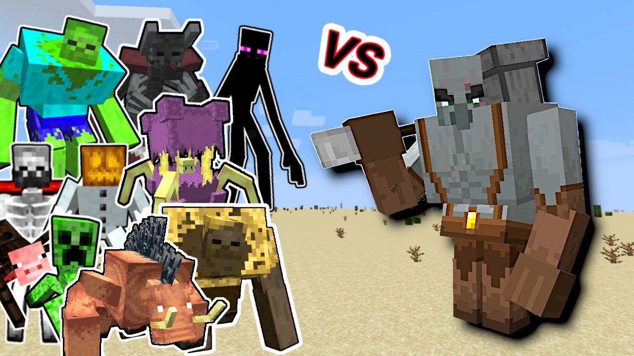 Absorber Vs. Mutant Beasts and More Mutants in Minecraft - YouTube