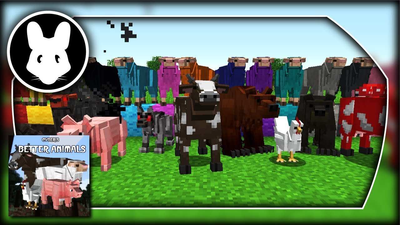 Better Animal Models for Minecraft 1.12! Bit-by-Bit by Mischief of Mice ...