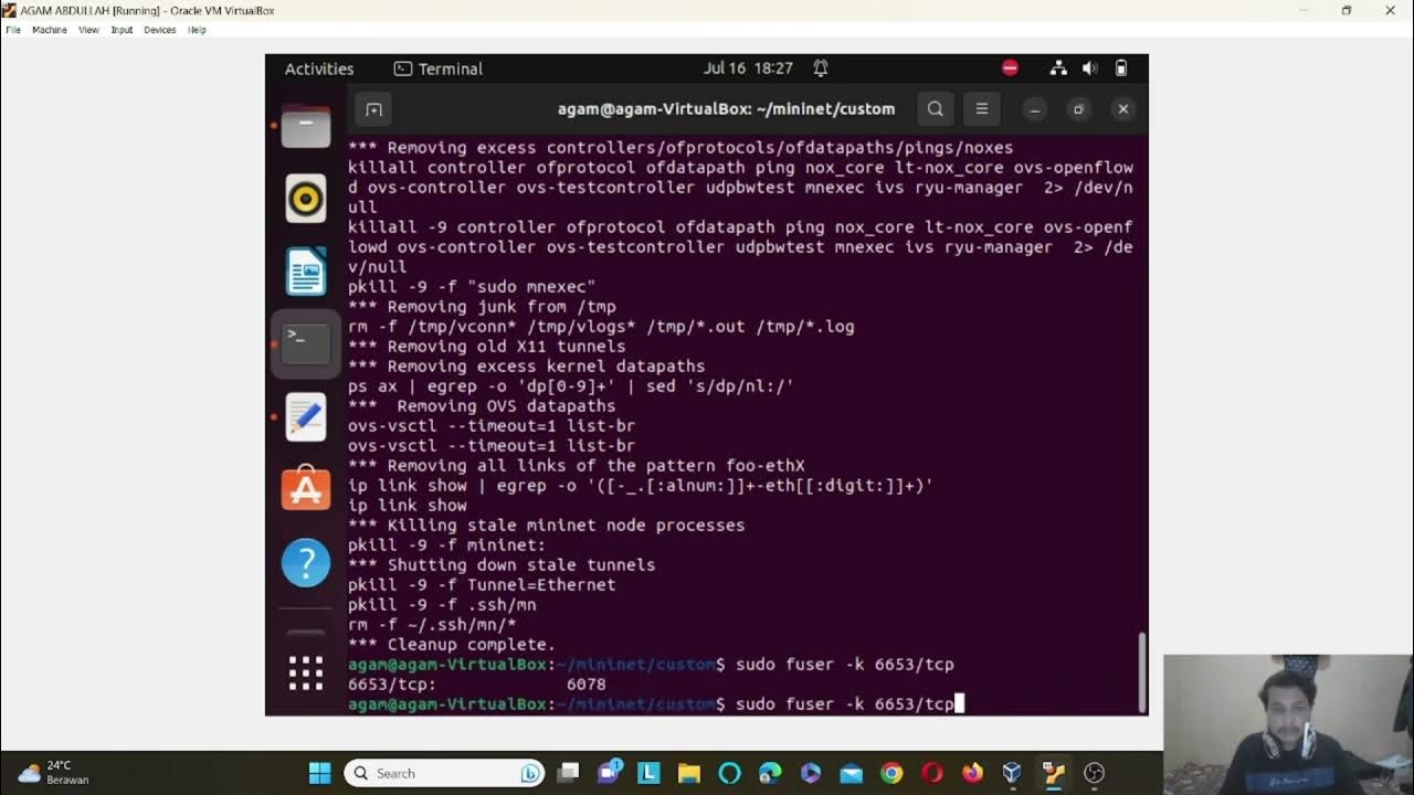 Cara install mininet serta custom topologi dan install onos pada ubuntu - YouTube