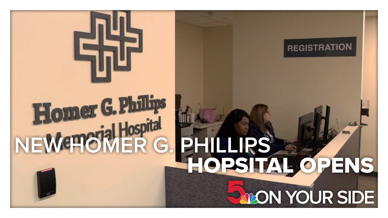 New Homer G. Phillips Memorial Hospital opens in north St. Louis - YouTube