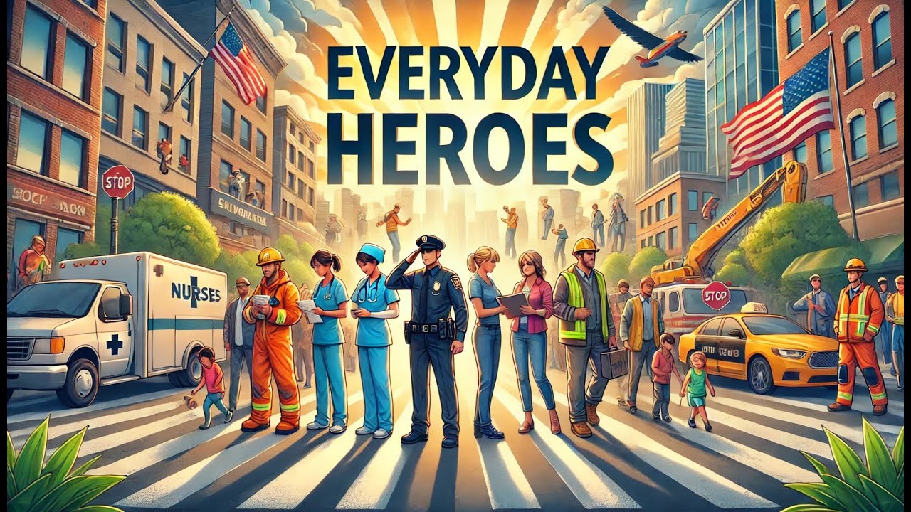 Everyday Heroes | Orchestral Synth-Pop Tribute Music Video - YouTube