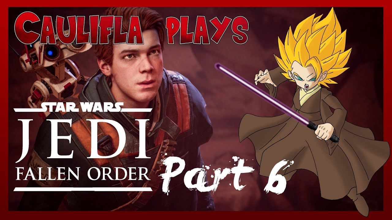 Force pushing those balls- Caulifla Plays Star wars Jedi: Fallen Order ...