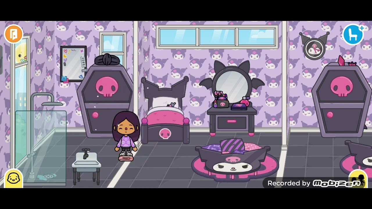 Kuromi house tour ! - YouTube