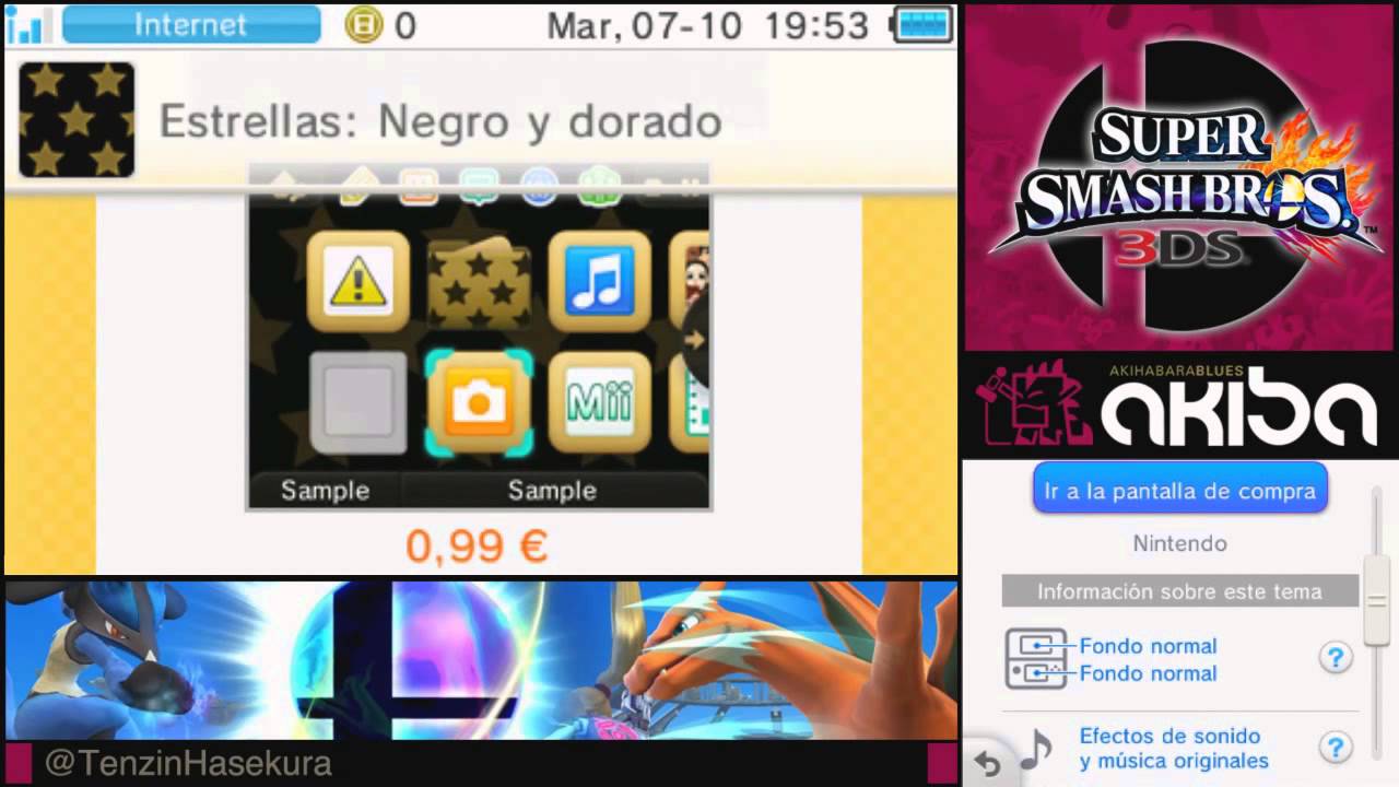 Nintendo 3DS -Todos los Temas/ALL THEMES - (Actualzación 9.0.0) - YouTube