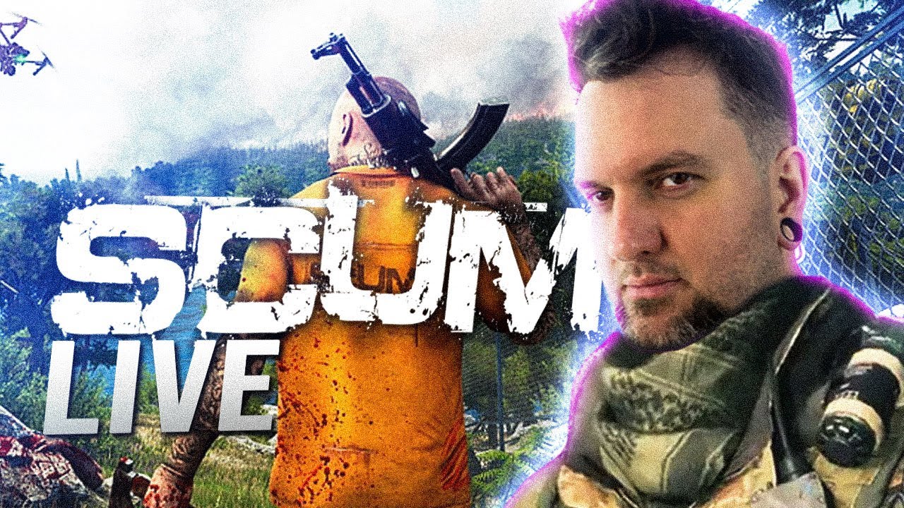 Primeira vez no SCUM!⚡ [Live #07] - YouTube