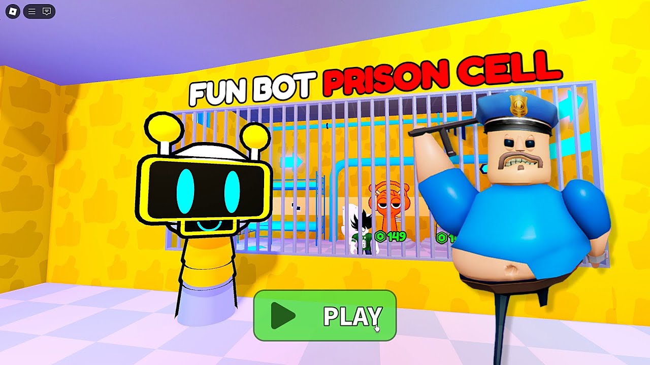 Fun Bot Sprunki's Prison Run! (Obby) - Full Gameplay - No Commentary #roblox - YouTube