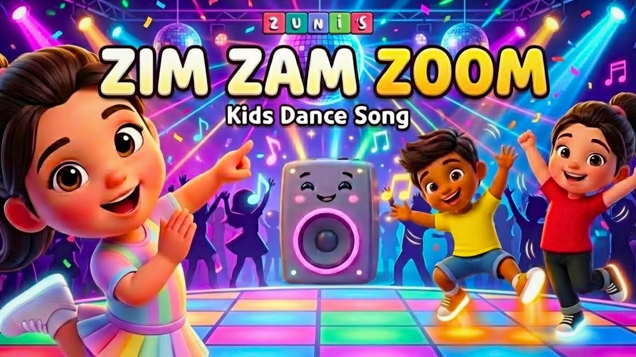 Zim Zam Zoom | Zumba Dance Song for Kids | Zuni World - YouTube
