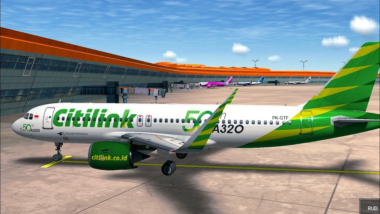 PESAWAT BARU CITILINK AIRBUS A320 NEO Jeddah to Halim Perdana Kusuma ...