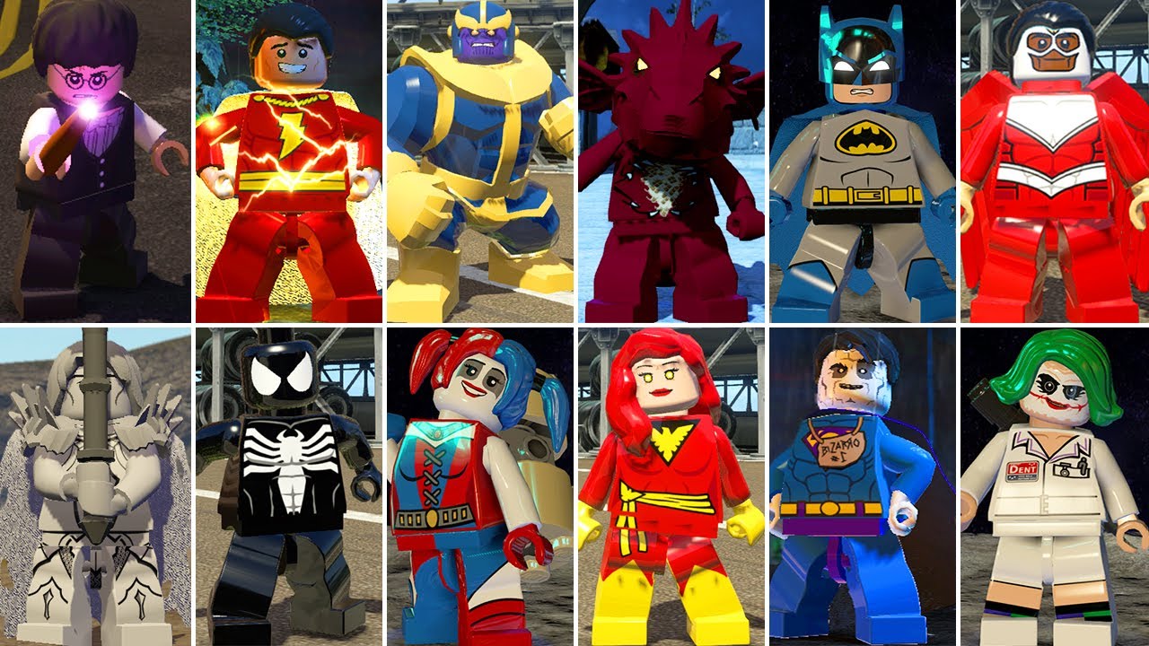 All DLC Characters in LEGO Videogames (Part 1) - YouTube