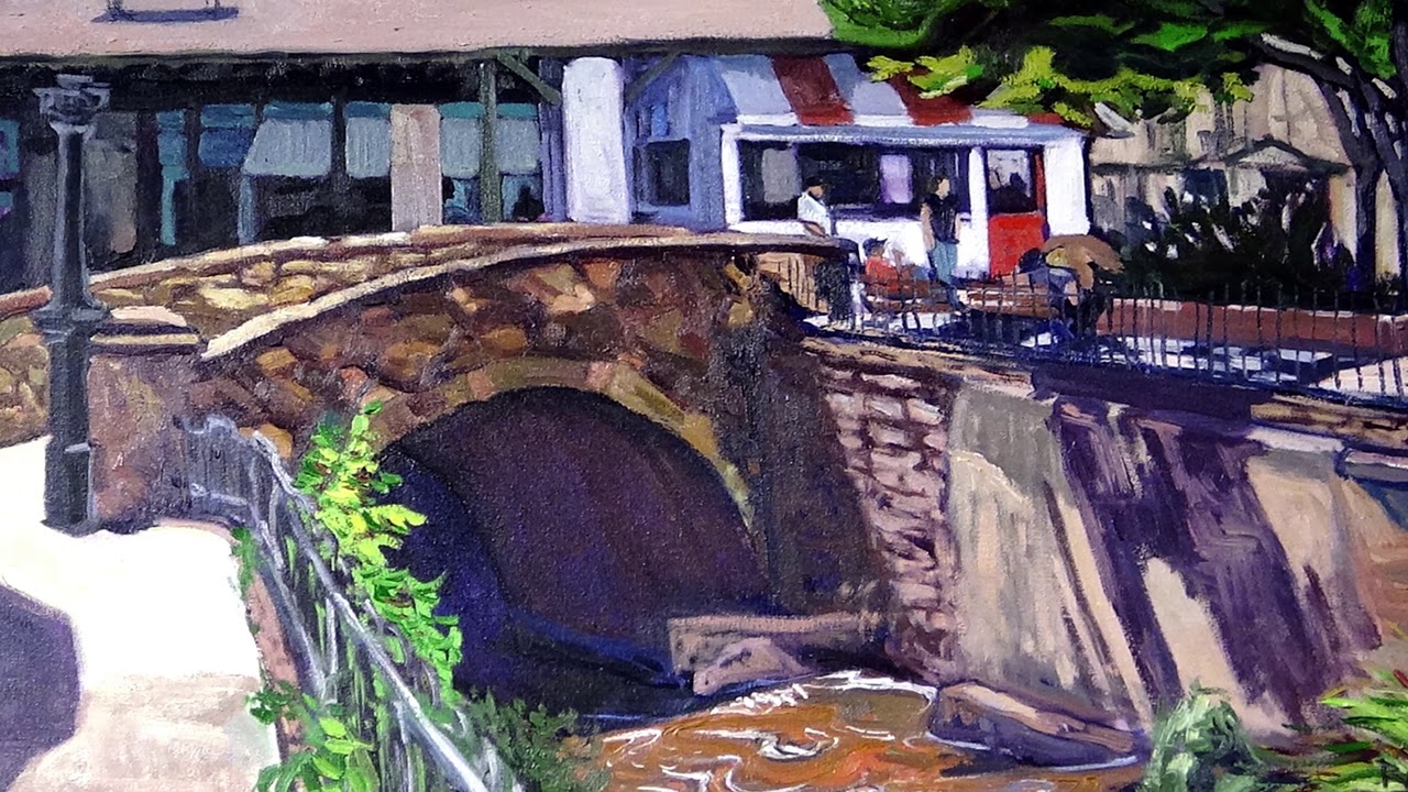 greenhorse gallery tina riesterer paintings - YouTube