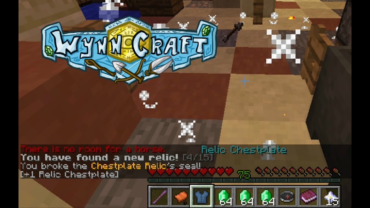 Wynncraft 1.13: Emerald and Chestplate Relic! - YouTube
