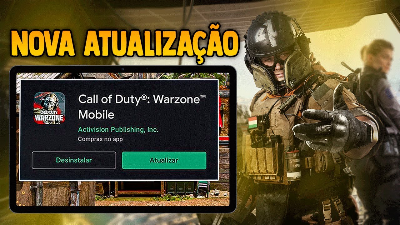 Saiu Nova AtualizaÇÃo Warzone Mobile Mais Fps Dublagem Pt Br
