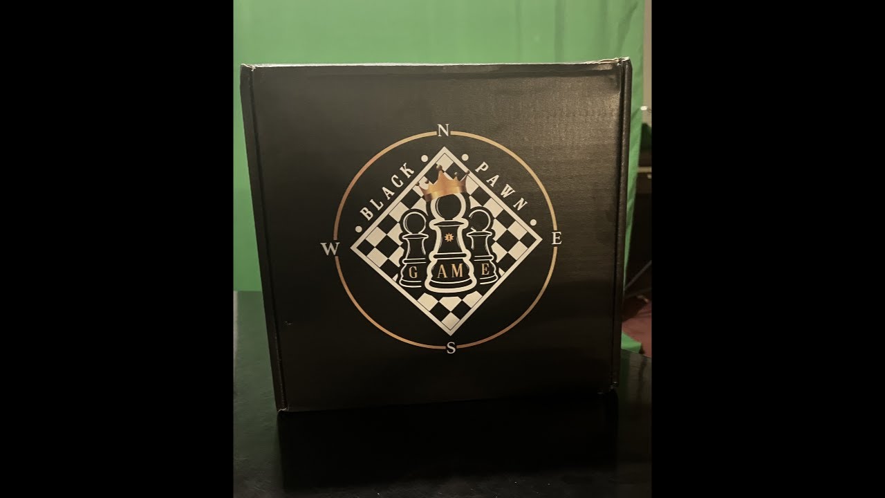 Black Pawn Game Unboxing - YouTube