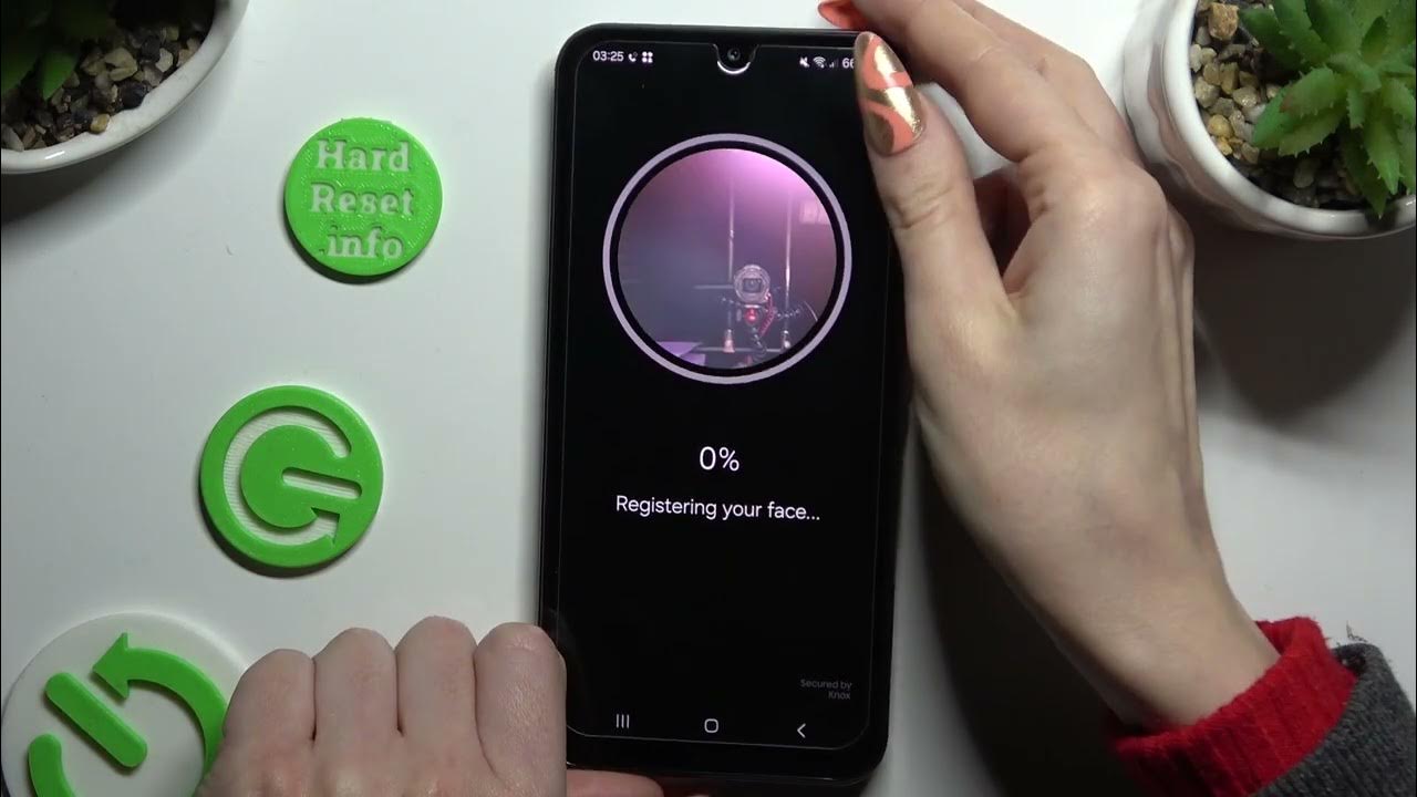 How to Set Up Face Unlock on SAMSUNG Galaxy A05s? - Face ID Feature - YouTube
