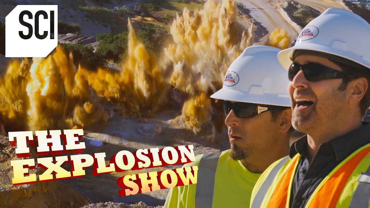 Exploding Mountains! | The Explosion Show - YouTube