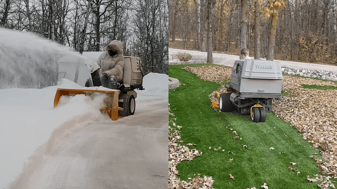 Walker T23 Zero Turn Mower - YouTube