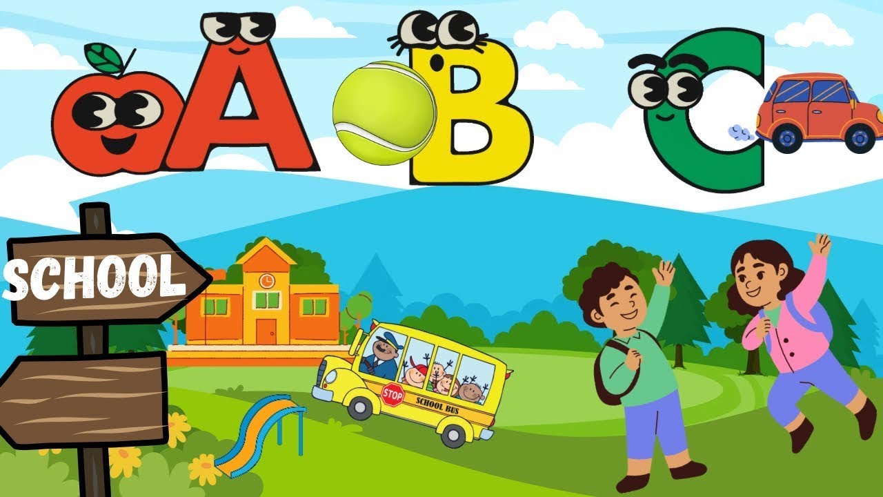 Beginning sounds from A to Z for toddlers - preschool - abc for kids # ...