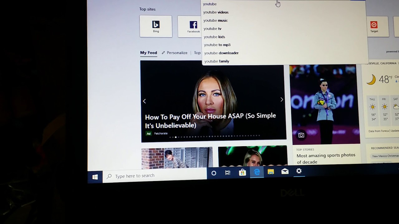 I'm very busy on my new windows 10 right now - YouTube