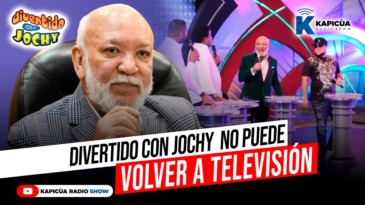 DIVERTIDO CON JOCHY NO PUEDE VOLVER A TELEVISIÓN #jochysantos - YouTube