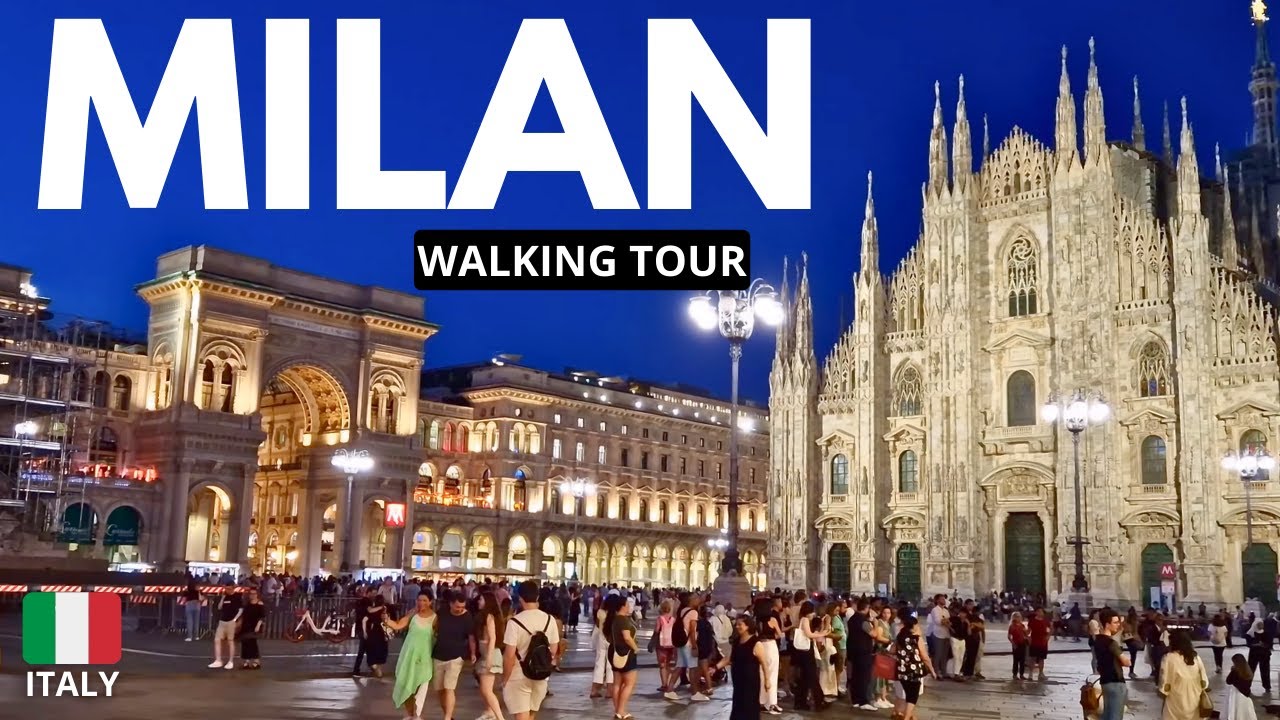 Experience the Magic of Milan After Dark: 4K UHD Night Walking Tour ...