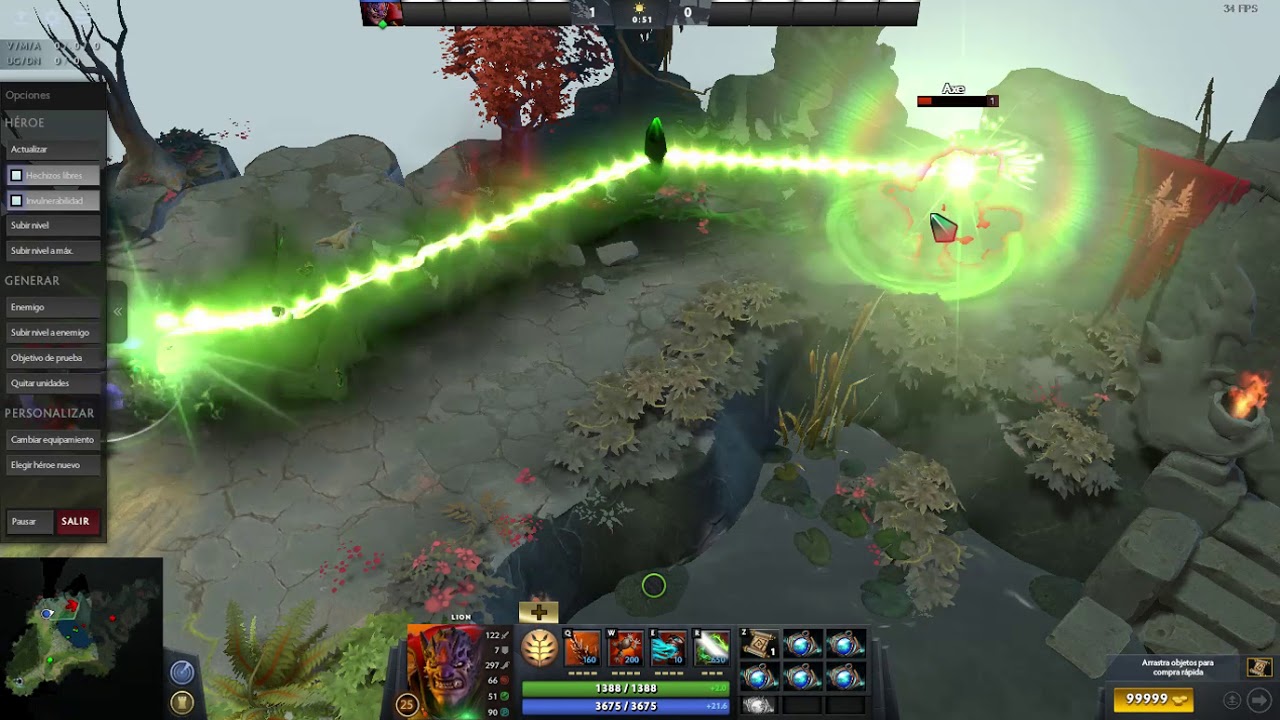 Nuevo inmortal del ti8 de lion - YouTube