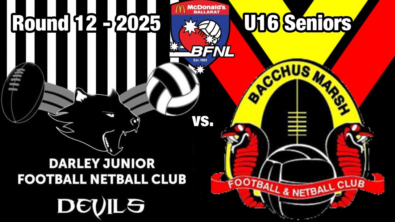 BFNL U16S Darley Devils vs. Bacchus Marsh Cobras - YouTube