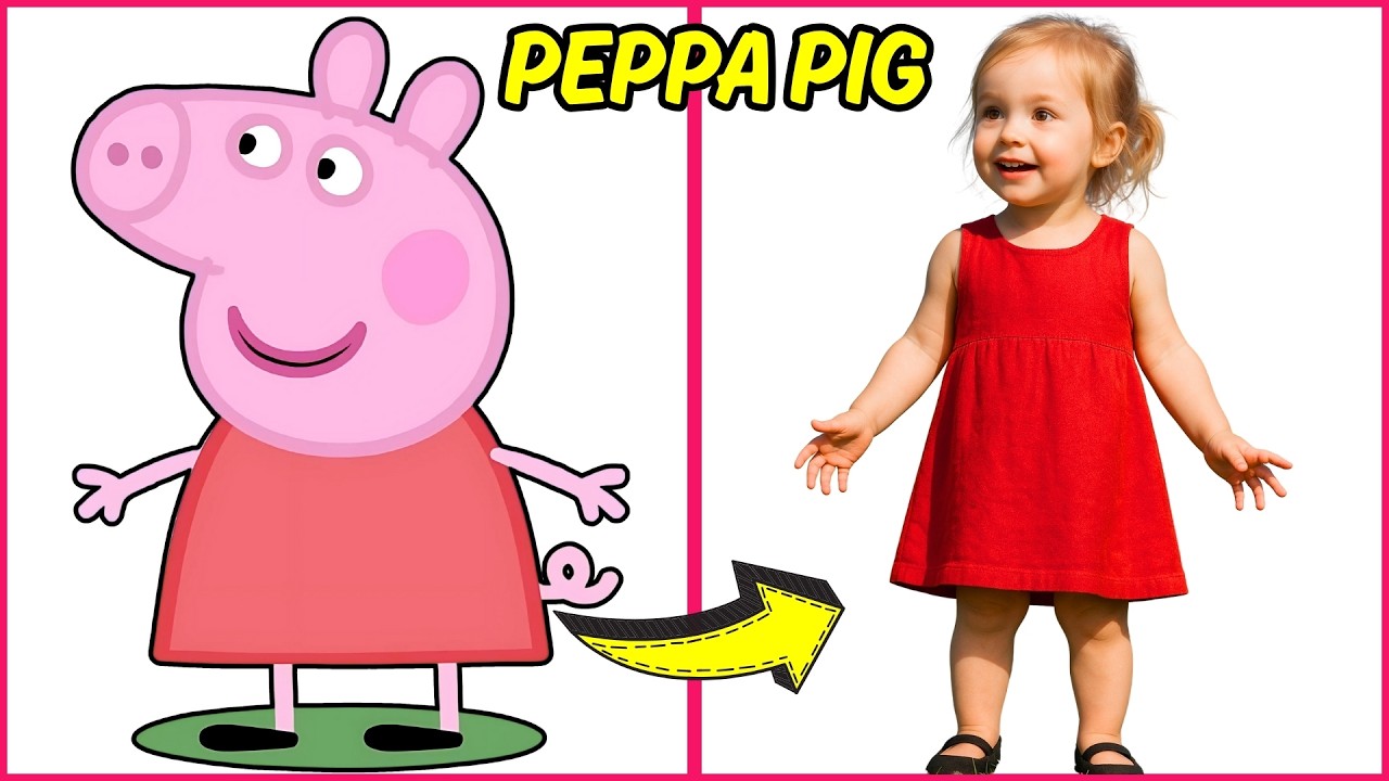 🐷 Peppa Pig Characters as Humans in REAL LIFE! – You Won’t Believe ...