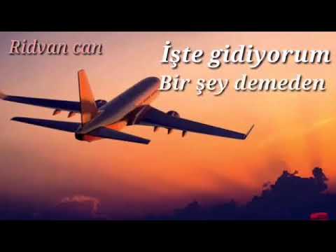 (işte gidiyorum) whatsapp durumları