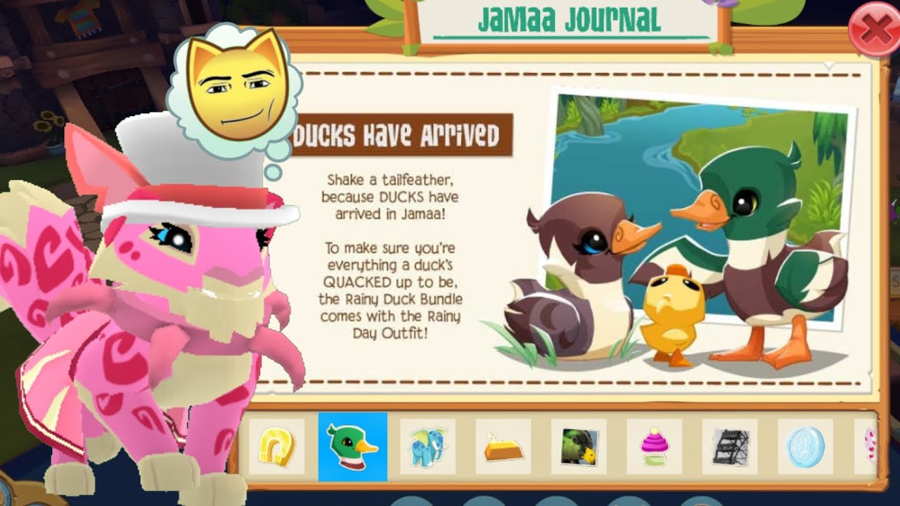 ducks are now in animal jam...? | Froyo AJ - YouTube