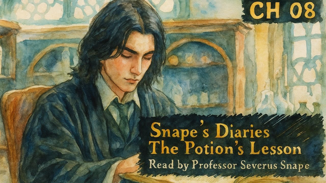 Snape's Diaries: Book1 | Chapter 08| A drink with LM| ASMR Book reading ...