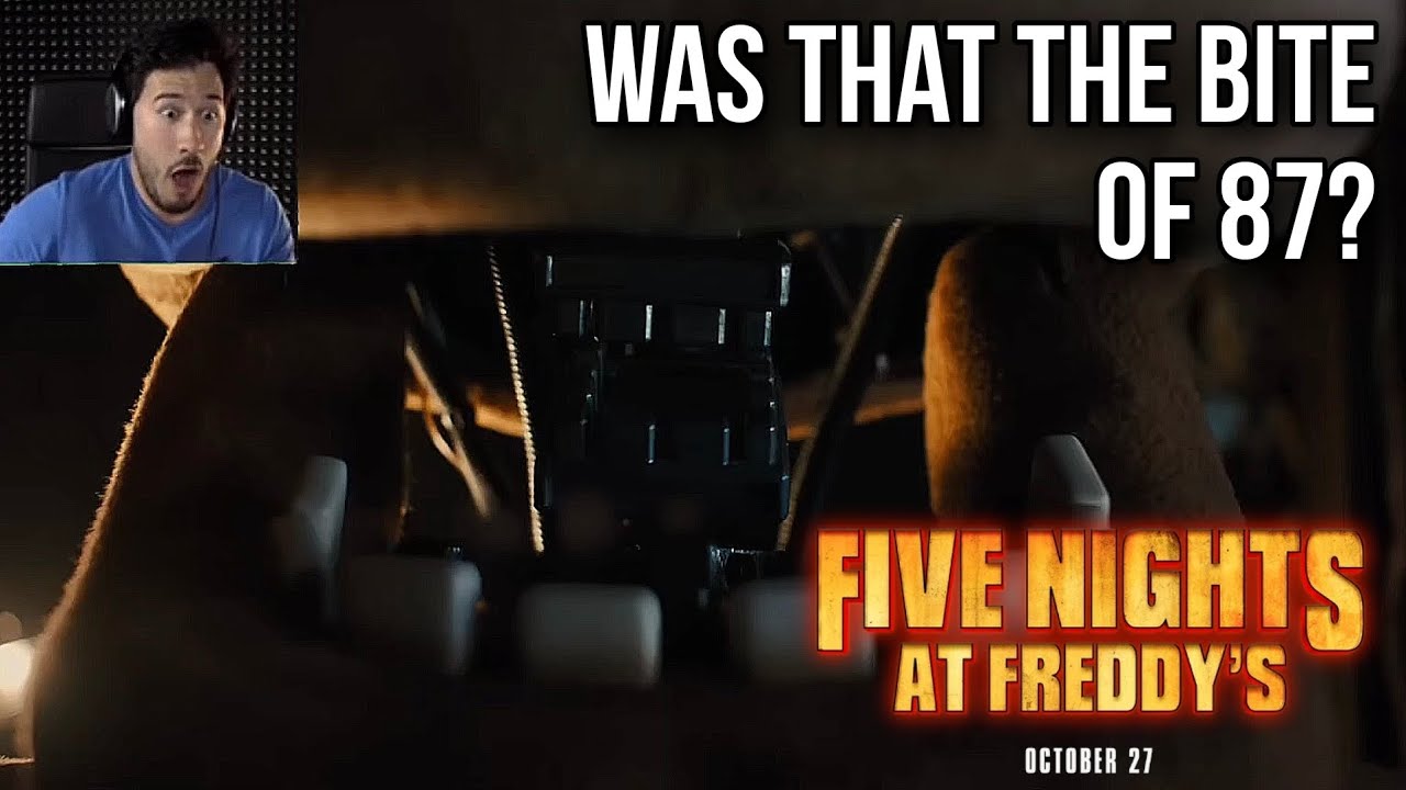 The BITE in FNAF MOVIE SCENE! - YouTube