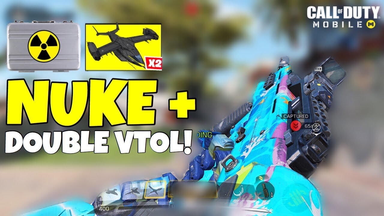 INSANE NUKE + DOUBLE VTOL ON HARDPOINT! (51-0) | COD MOBILE - YouTube