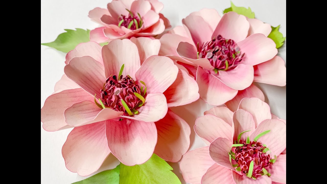 Cherry Blossom Mini Flower - YouTube