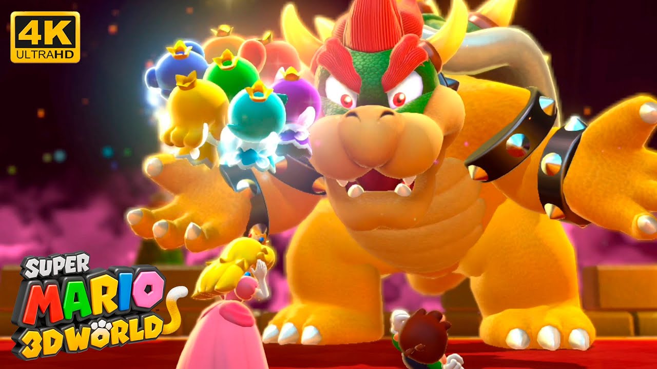 Super Mario 3D World + Bowser's Fury - Bowser's Lava Lake Keep & World ...