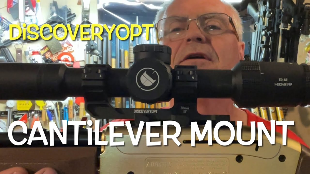 Discoveryopt 30 mm 1.5” high cantilever scope mount, on my Crosman ...