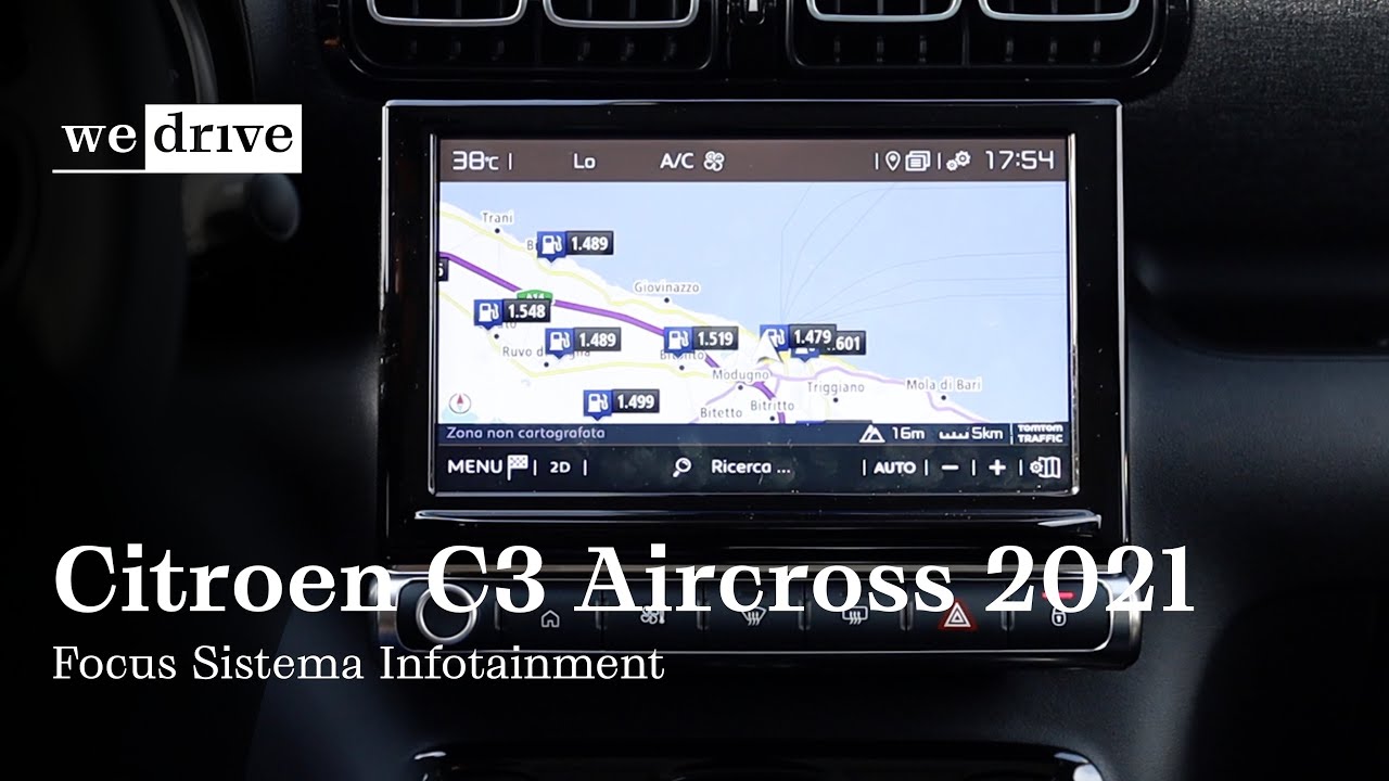 Citroen C3 Aircross 2021 | Focus Sistema Infotainment (ENG SUBS) - YouTube