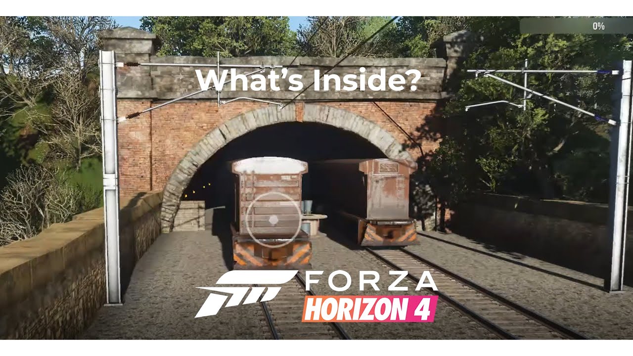 Forza Horizon 4 Train Tunnel Exploration (Edinburgh) - YouTube