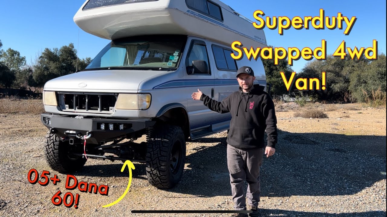 1 Ton 4x4 Van with Superduty Axle! - YouTube