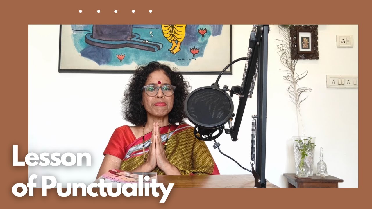 Lesson of Punctuality | #amchigele | Konkani Short Stories | Urmila ...