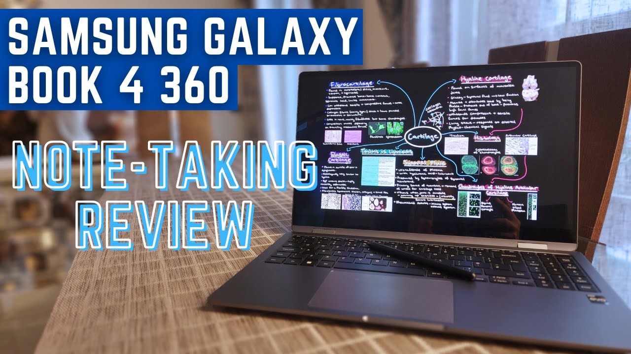 Samsung Galaxy Book 4 360 NOTE TAKING REVIEW | Is it worth it for students? - YouTube