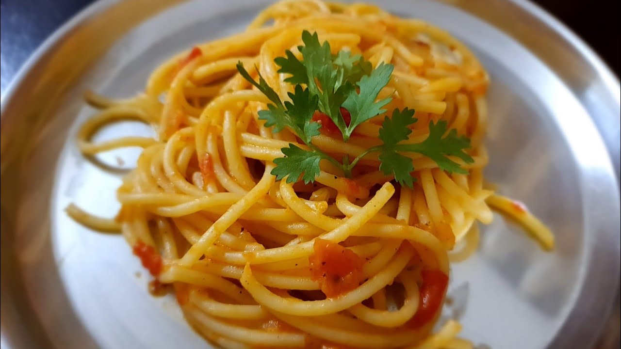 Basic Spaghetti Recipe | Spaghetti in Tomato Sauce 🍅 😋 - YouTube