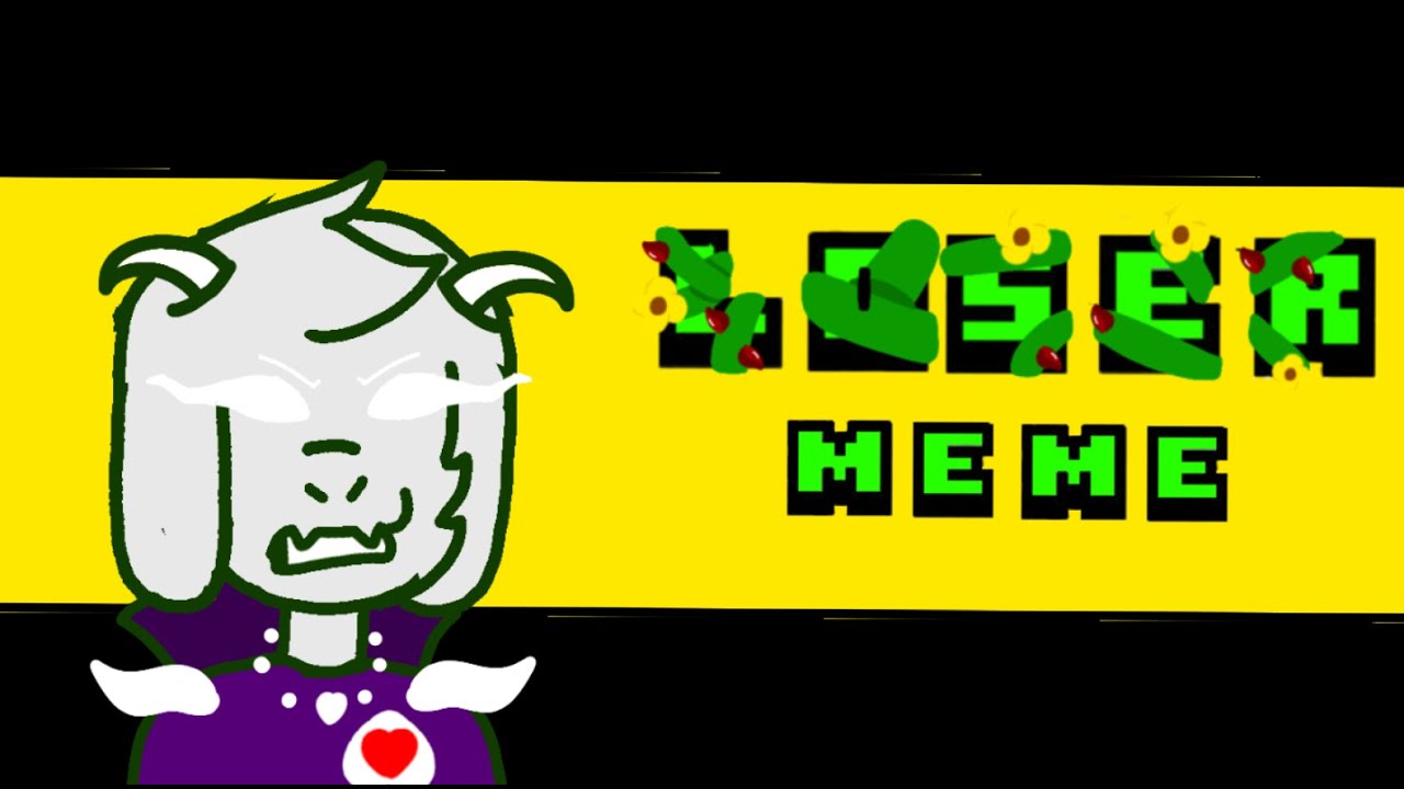 Loser meme // Animation Meme (undertale) blood - YouTube