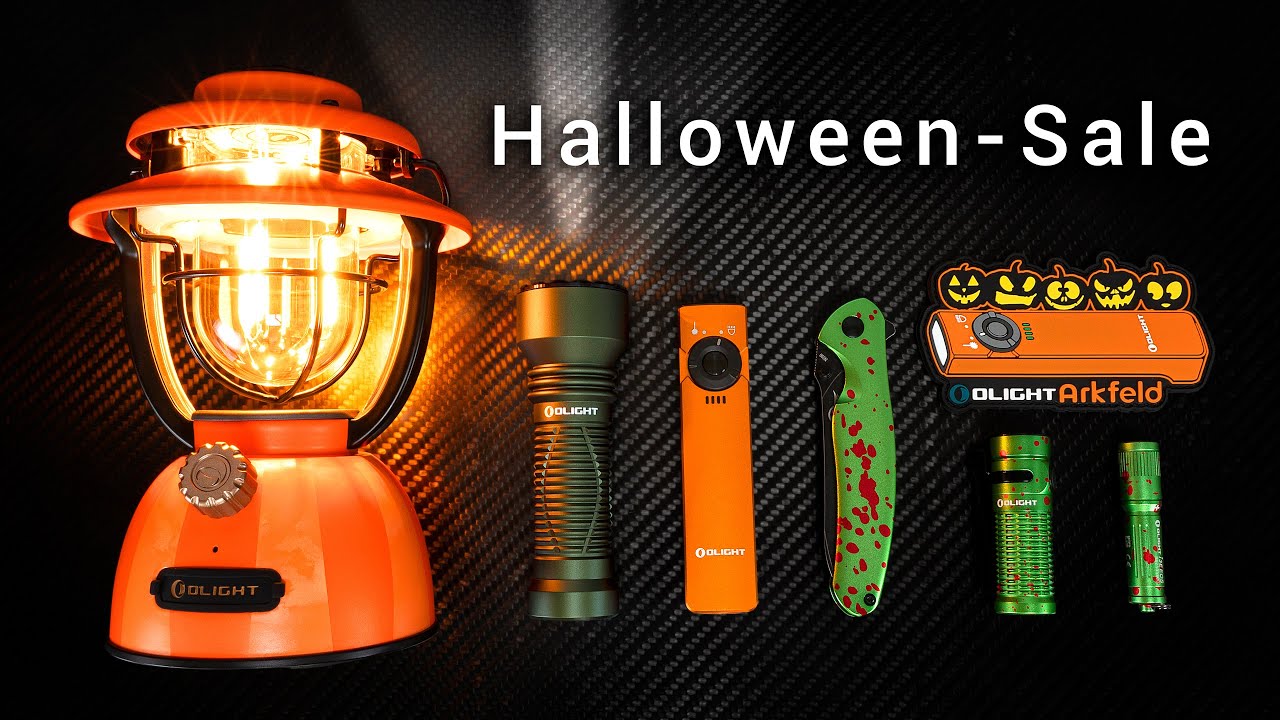 Olight Oktober Sale Übersicht - Halloween - YouTube