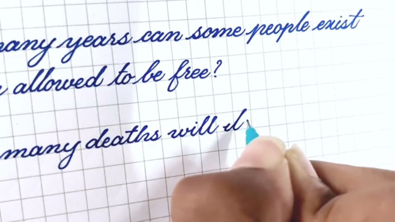 Beautiful neat and clean cursive handwriting | Bob Dylan | Paul's ...