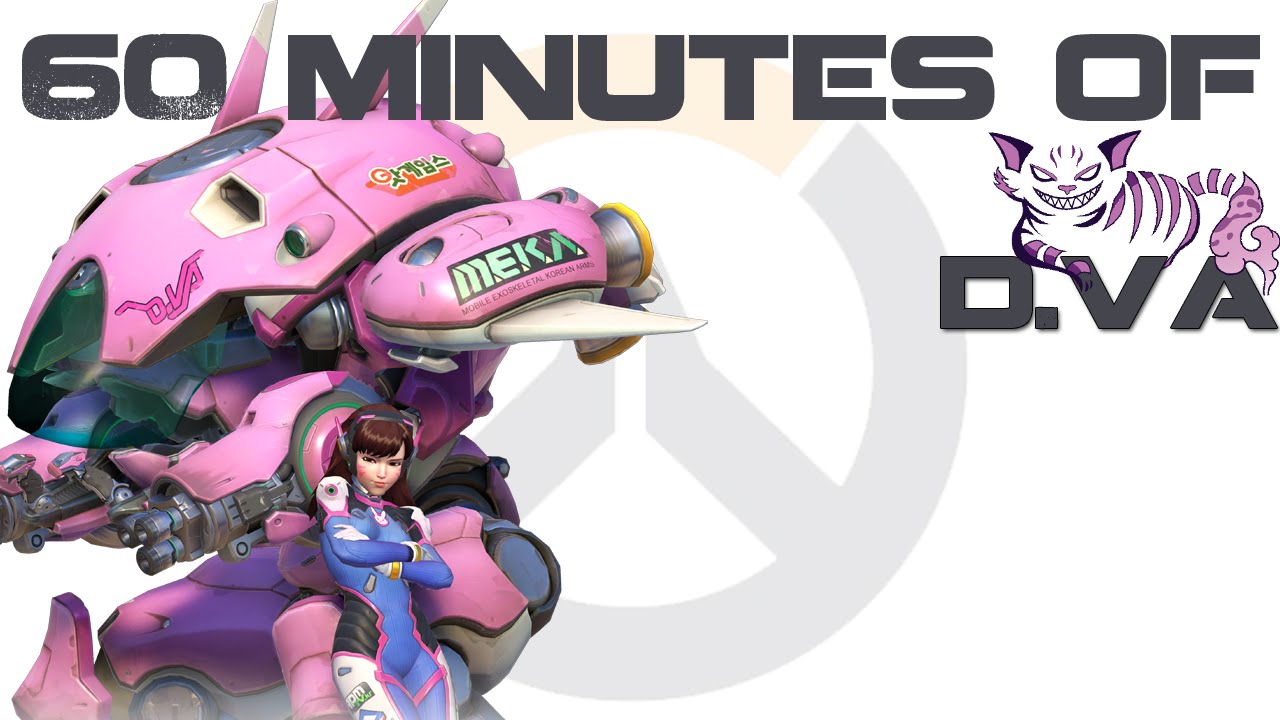 60 Minutes of D.VA - Overwatch PC Gameplay - YouTube