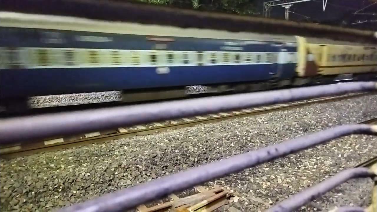 Late running 18104/Amritsar - Tatanagar Jallianwala Bagh Express skips Chandrapura Jn. - YouTube