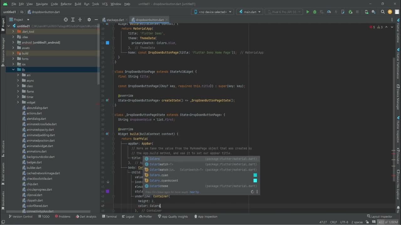 flutter dropdownbutton - YouTube flutter dropdownbutton - YouTube