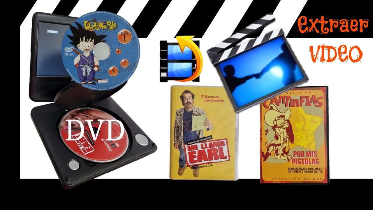 🎬Cómo Ripear una película DVD a MP4 (VIDEO)🎥. Extraer, pasar o copiar ...